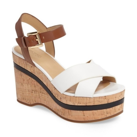 Michael Kors | Shoes | Michael Kors Chandler Boho Platform Wedge ...